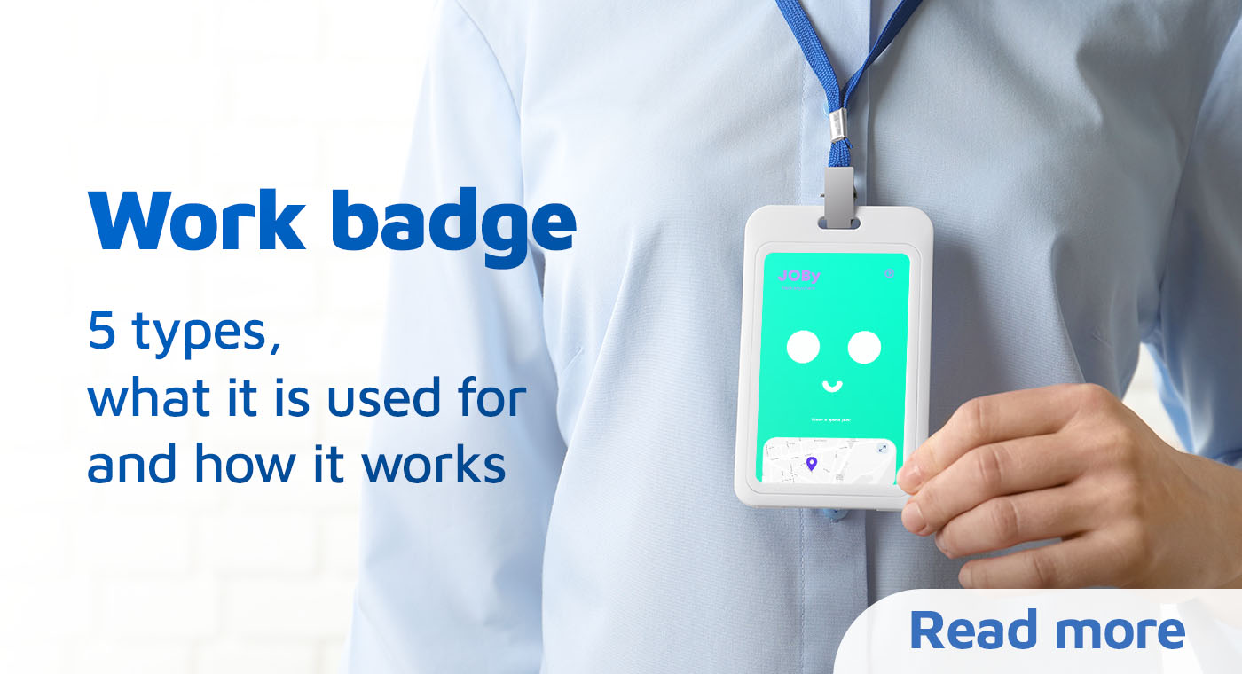 Work badge: 5 types, what it’s used for and how it works