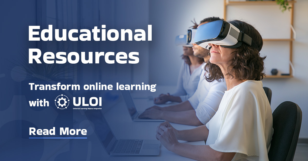 Educational resources for elearning: ULOI as a game-changer